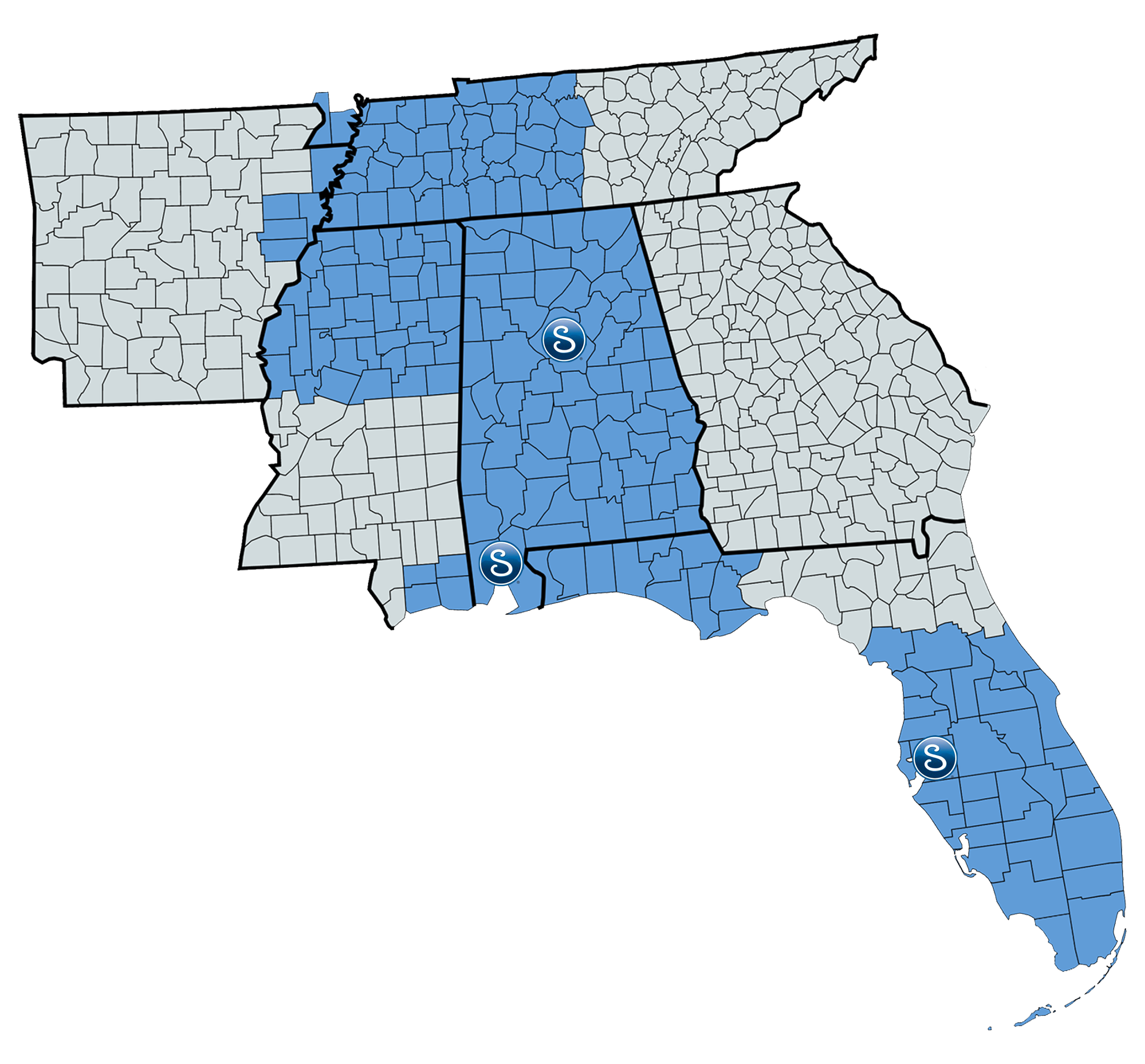 Our Service Area | Swagelok