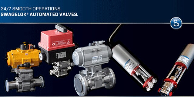 Electric Valve actuators | Swagelok