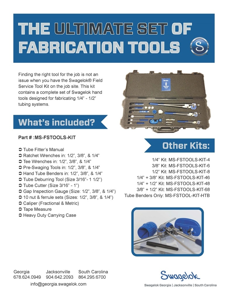 Tube Fitter's Tool Kit | Swagelok