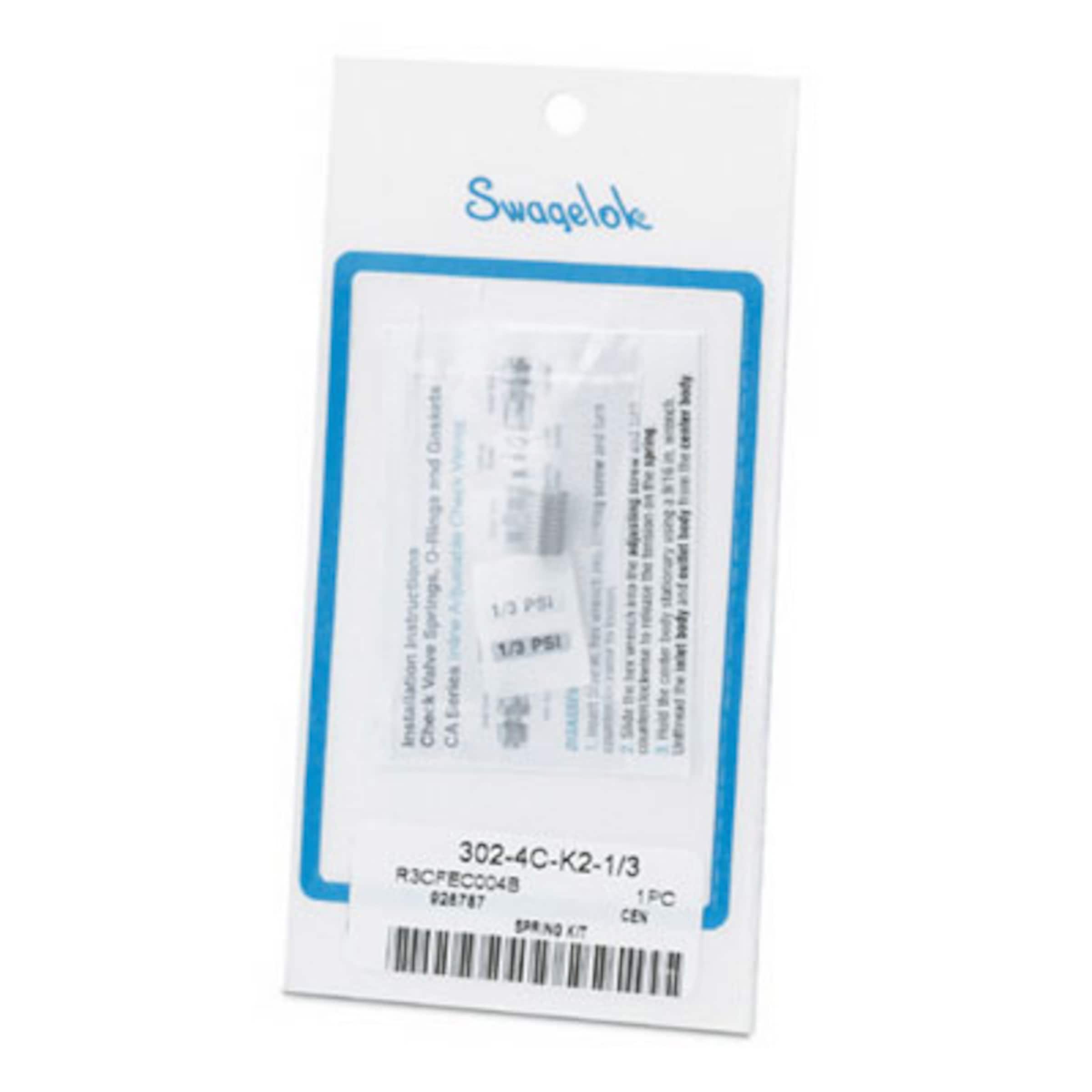 302 Stainless Steel Spring Kit for 2C, 4C and 4CP Series Poppet Check ...