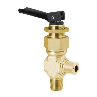 Brass Angle-Pattern Toggle Valve, 1/4 in. MNPT | Swagelok