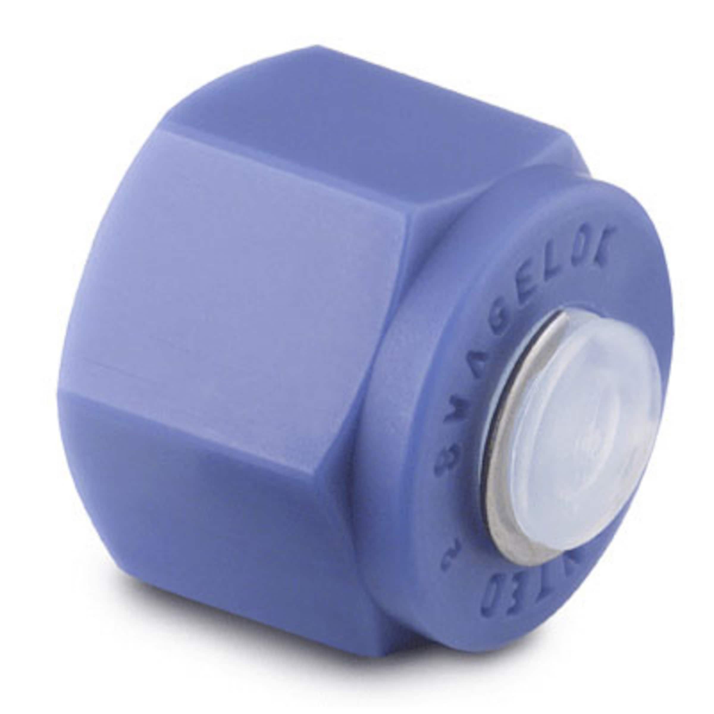 PFA Swagelok Tube Fitting, 3/8 in. Plug | Swagelok