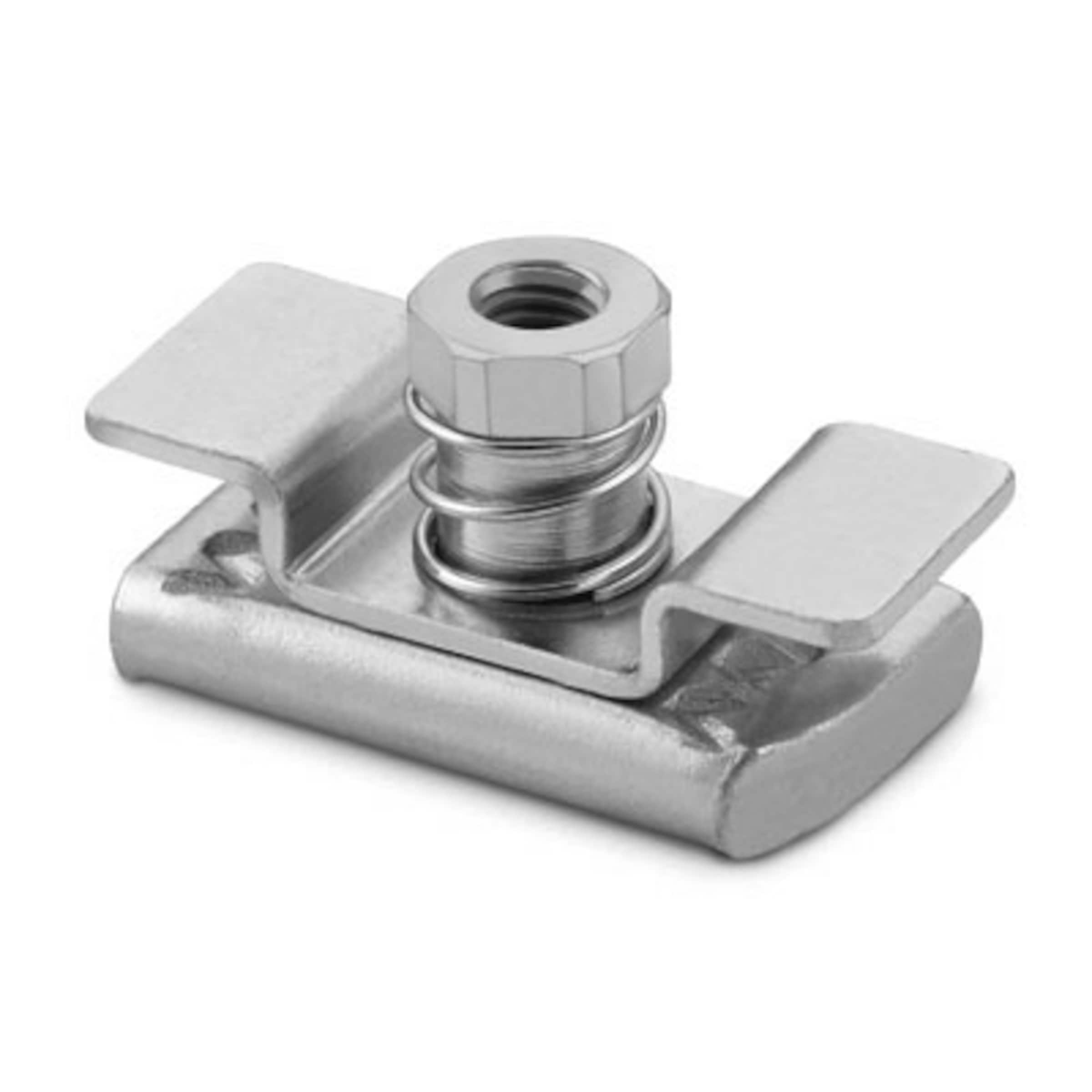 316 Stainless Steel Fractional Strut Nut for Single Plastic Tube Clamp ...
