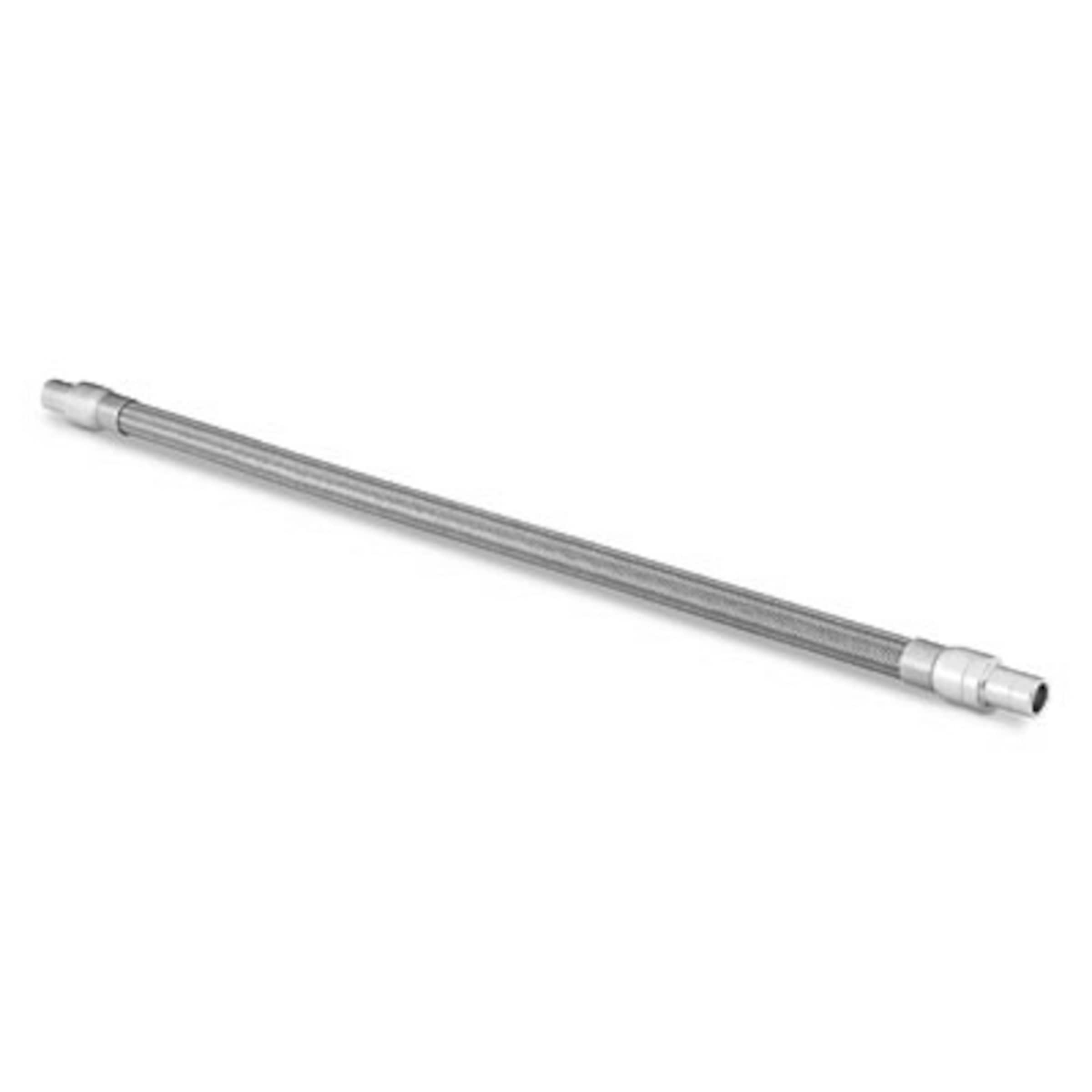 PTFE-Lined, Stainless Steel Braided Hose Assembly, 3/4 in. Stainless ...