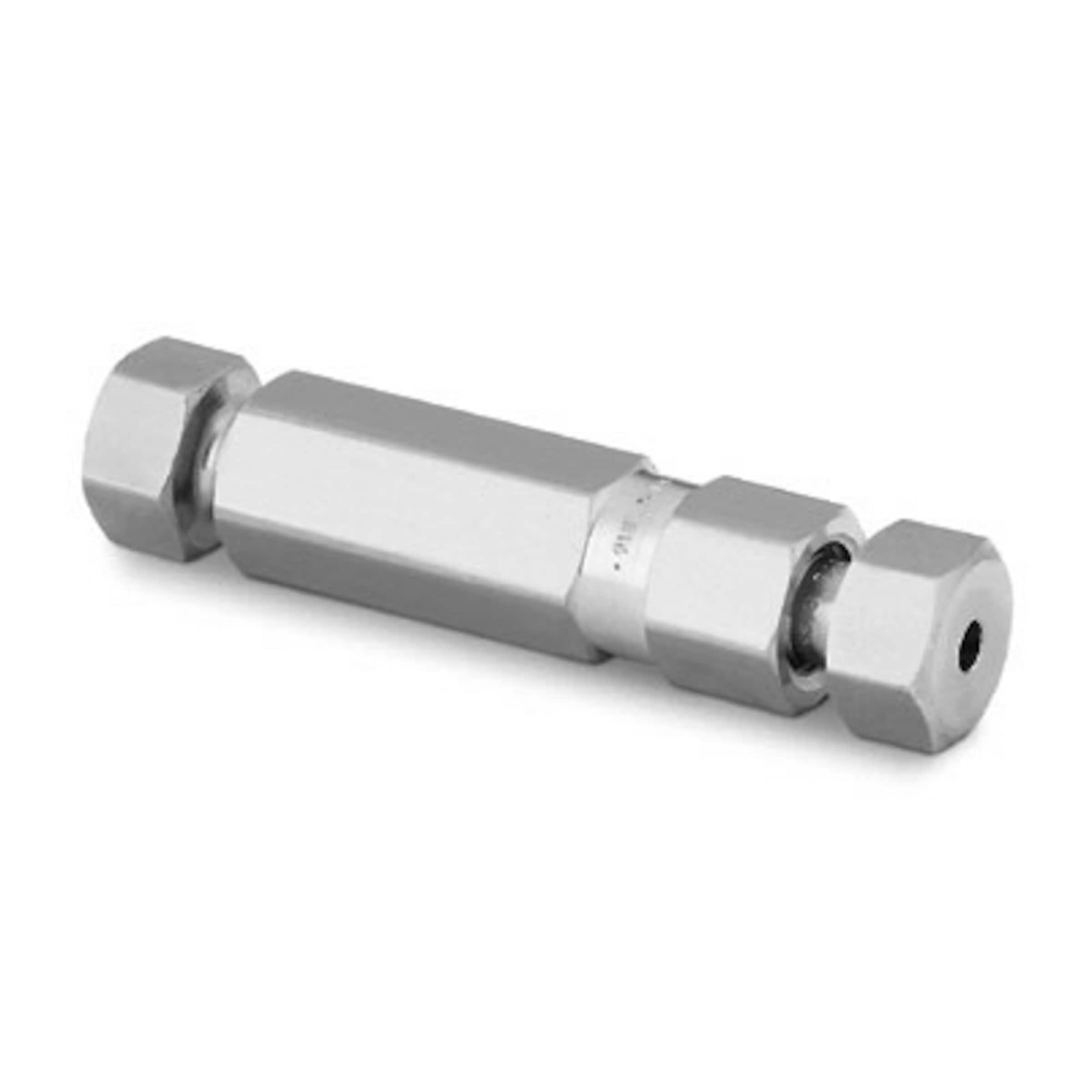 Swagelok-Verbinder mit geringem Totvolumen, Edelstahl, 1/16 Zoll Rohrverschraubung | Gerade ...