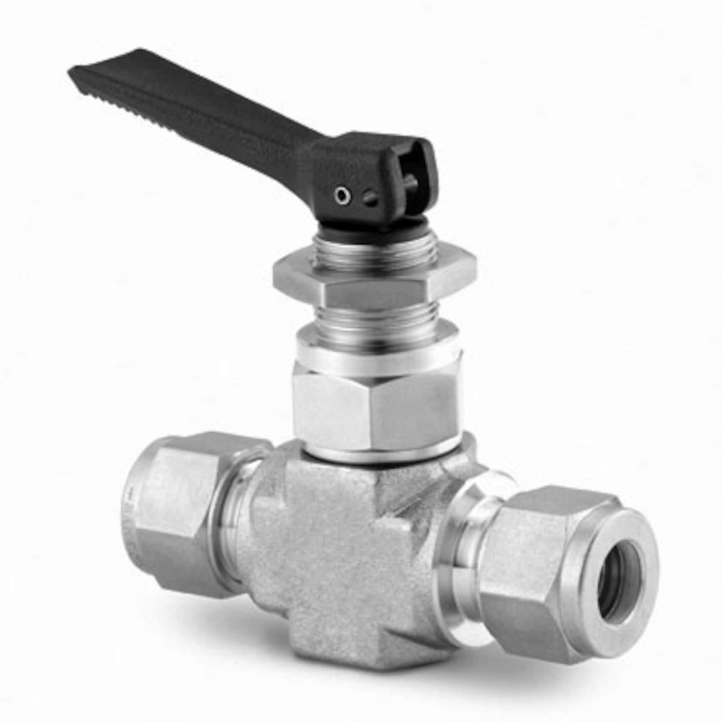 Stainless Steel Toggle Valve, 6 mm Swagelok Tube Fitting | Toggle ...