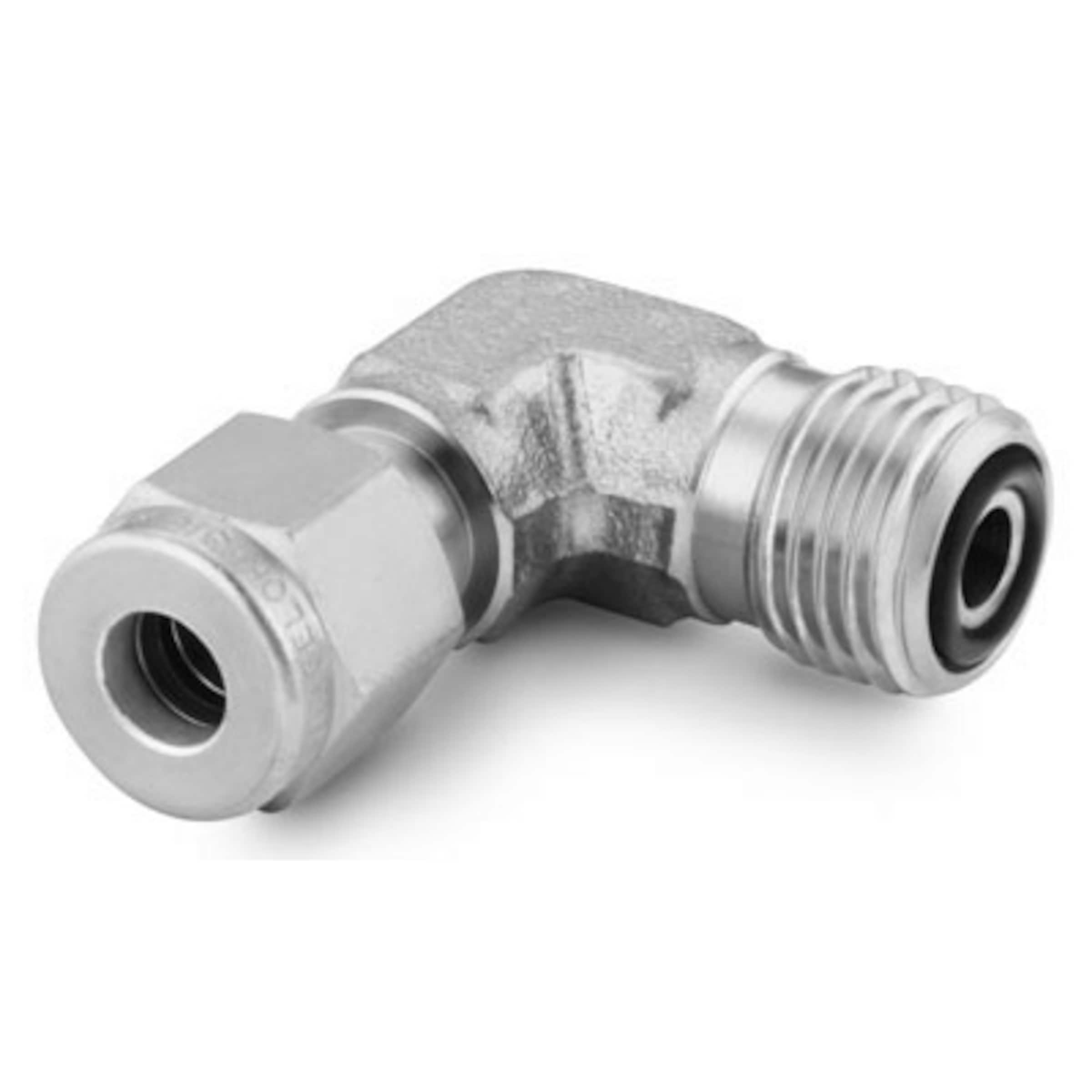 316 Stainless Steel VCO O-Ring Face Seal Fitting, Swagelok Tube Fitting Elbow, 1/4 in. VCO ...