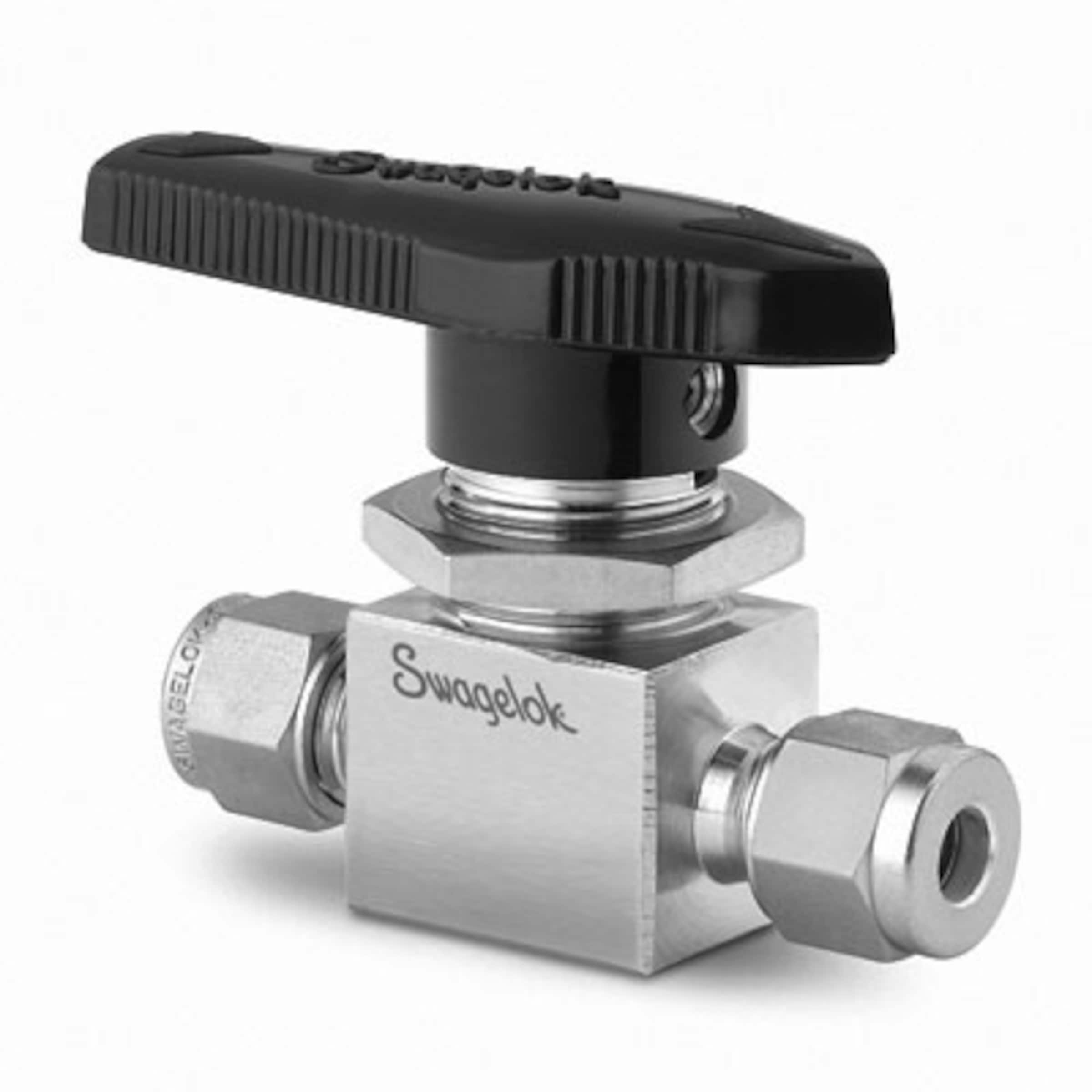 Stainless Steel 1-Piece 40G Series Ball Valve, 1.4 Cv, 6 mm Swagelok ...
