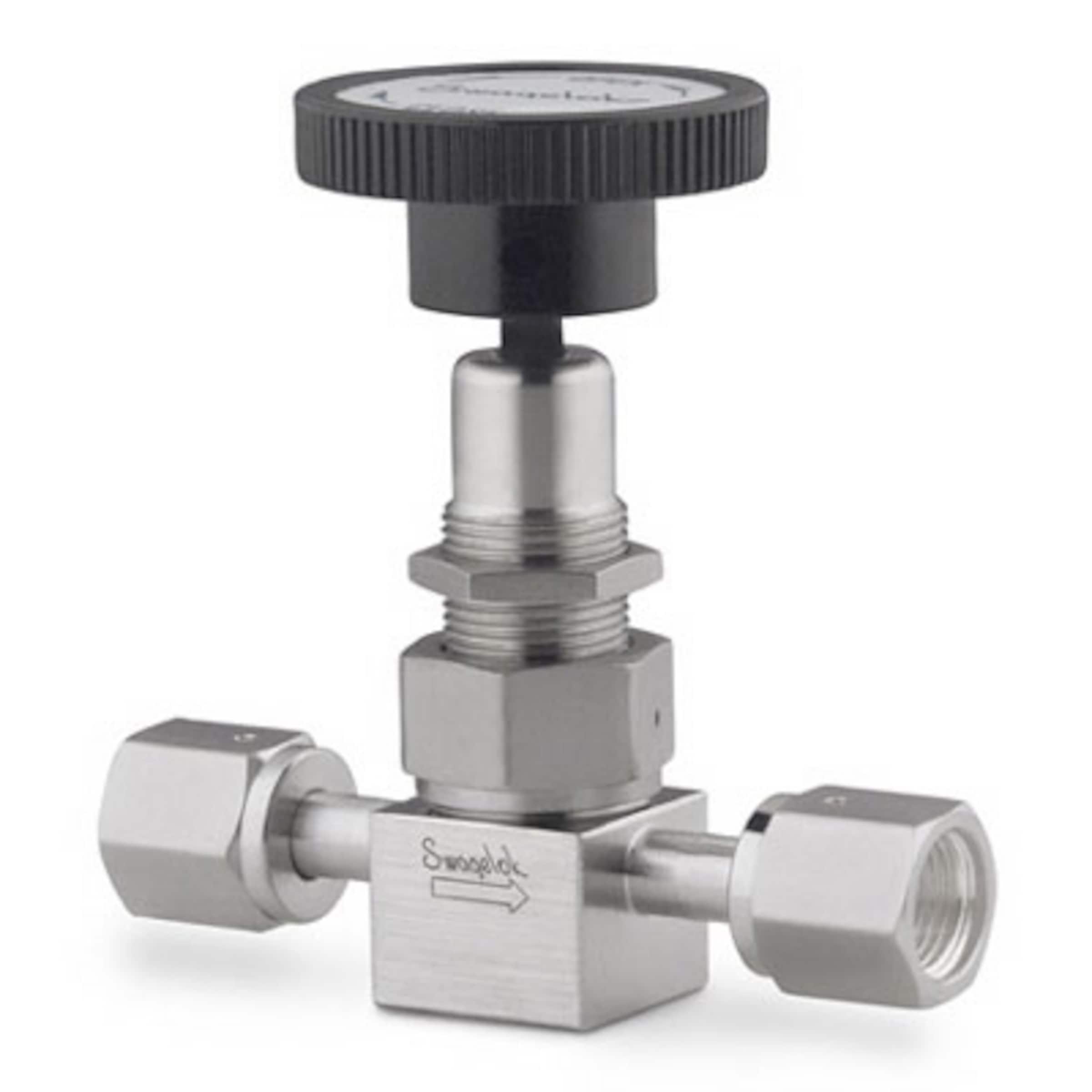 Stainless Steel Bellows Sealed Valve, Welded, Spherical Stem Tip, 1/4 ...