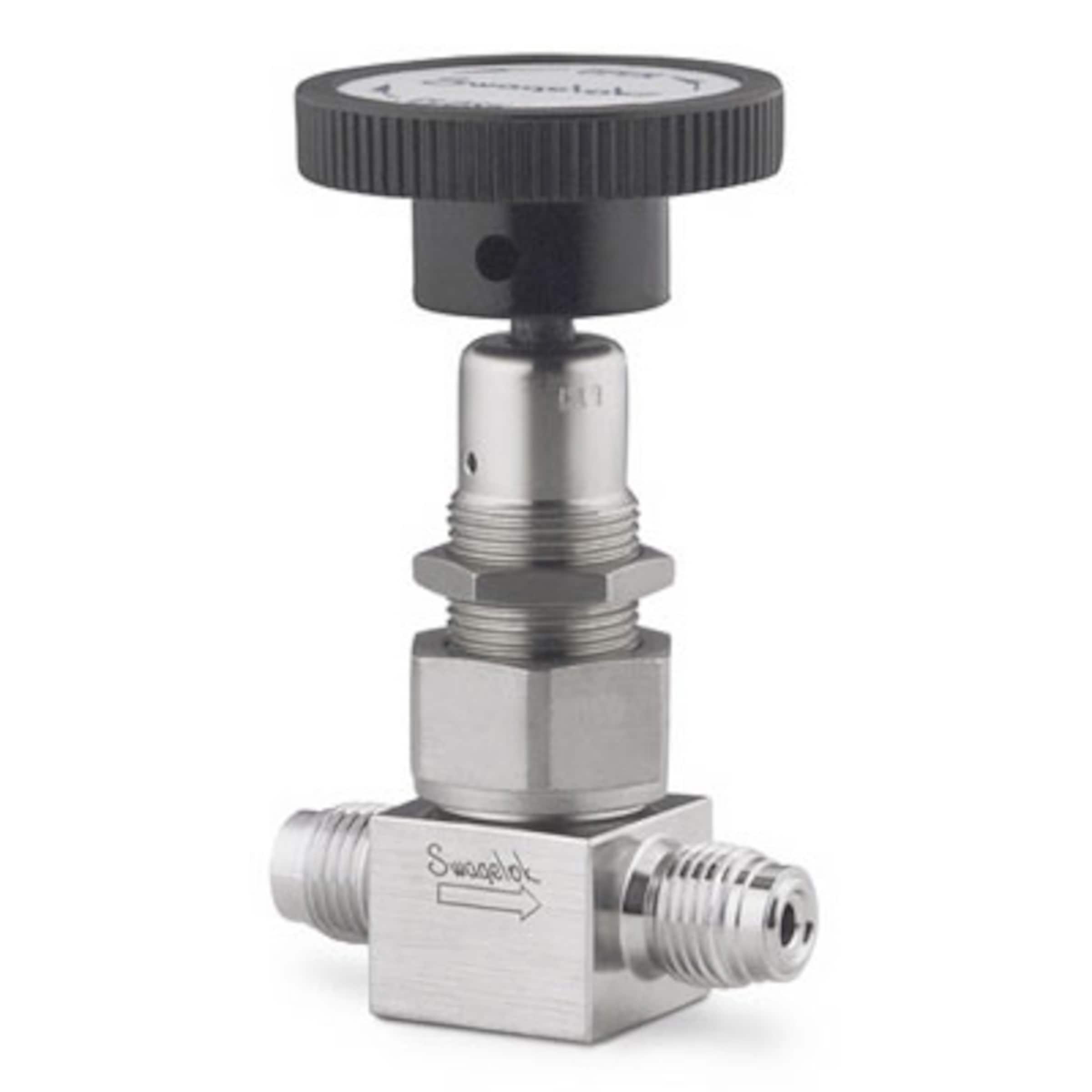 Stainless Steel Bellows Sealed Valve, Gasketed, PCTFE Stem Tip, 1/4 in ...