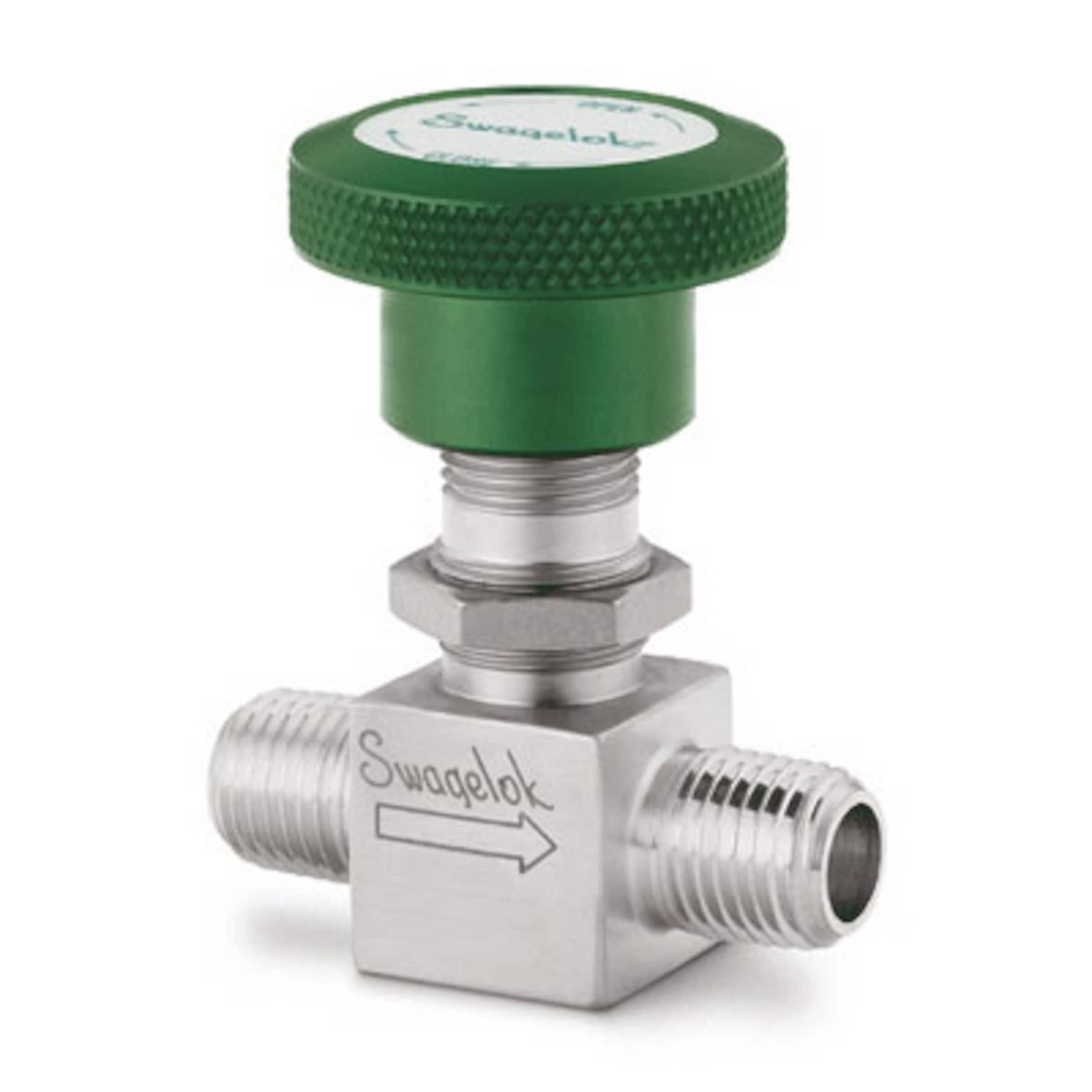 Stainless Steel Bellows Sealed Valve, Welded, SS Stem Tip, 1/4 in. MNPT ...