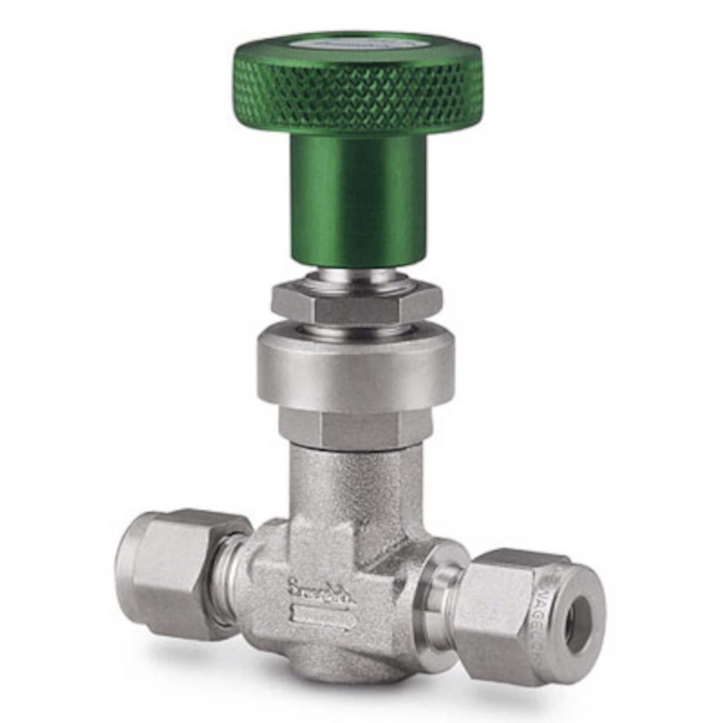 Válvula de regulación de alto caudal de acero inox., 6 mm. Swagelok ...