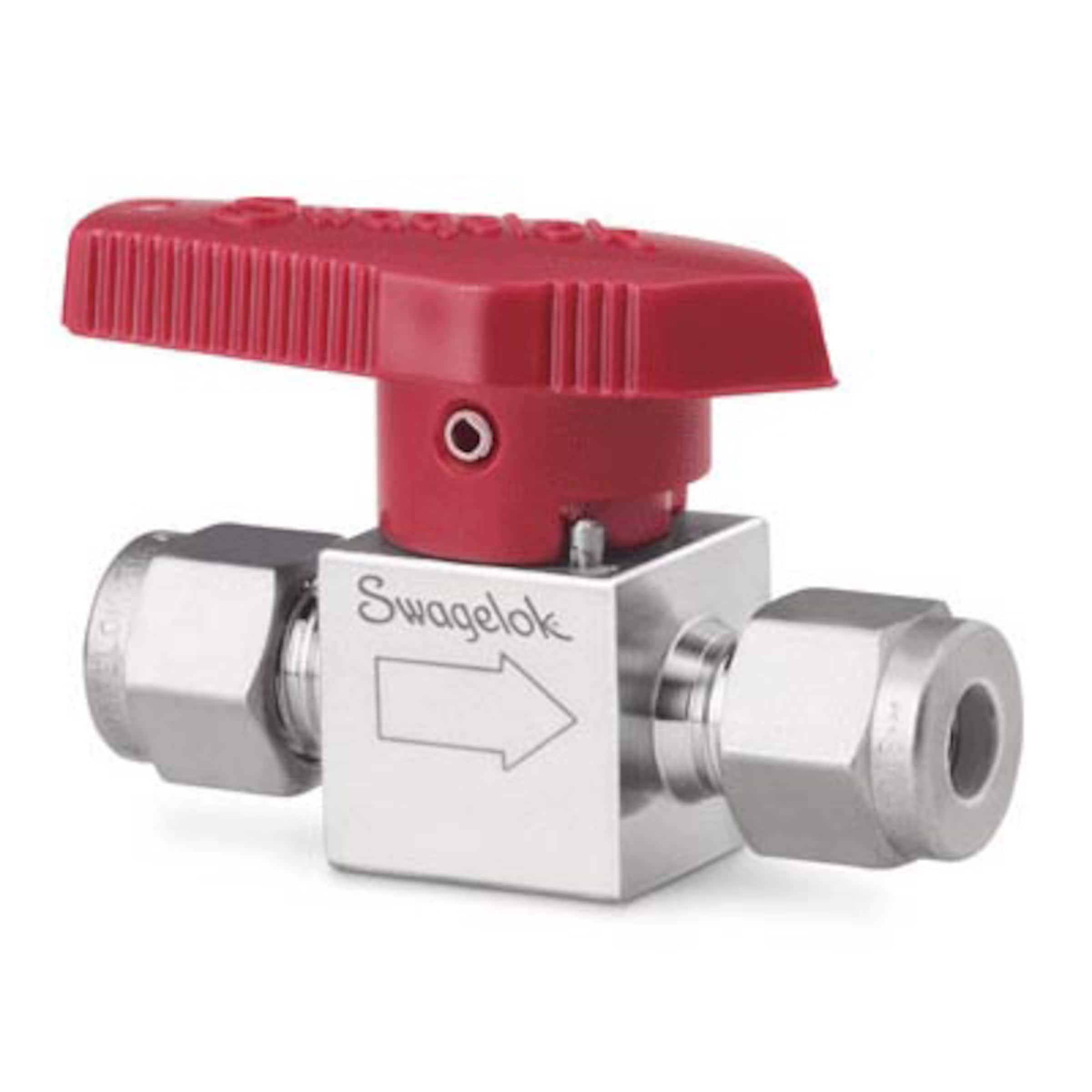 Stainless Steel Quarter Turn Instrument Plug Valve, 1/4 in. Swagelok ...