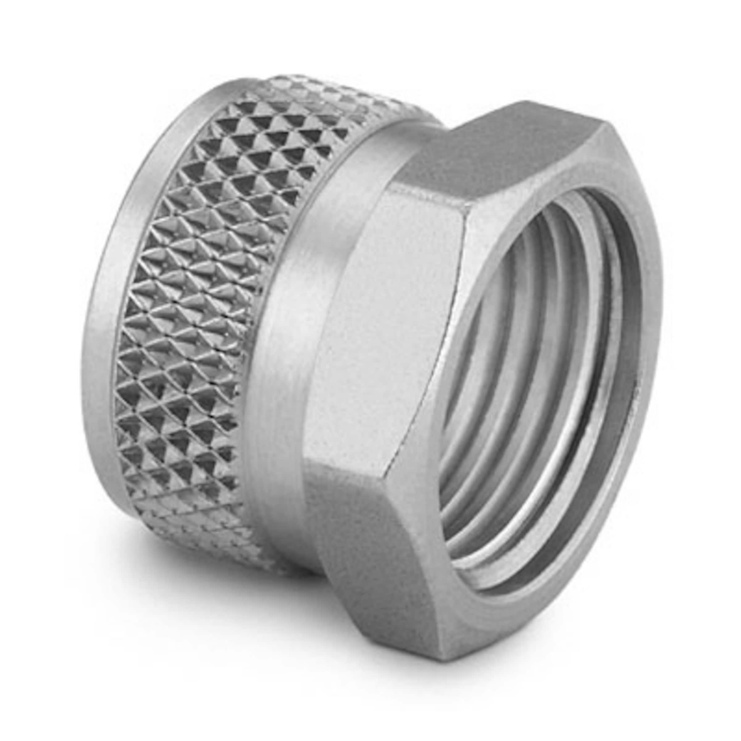 316 Stainless Steel Knurled Nut for 1/2 in. Swagelok Tube Fitting ...