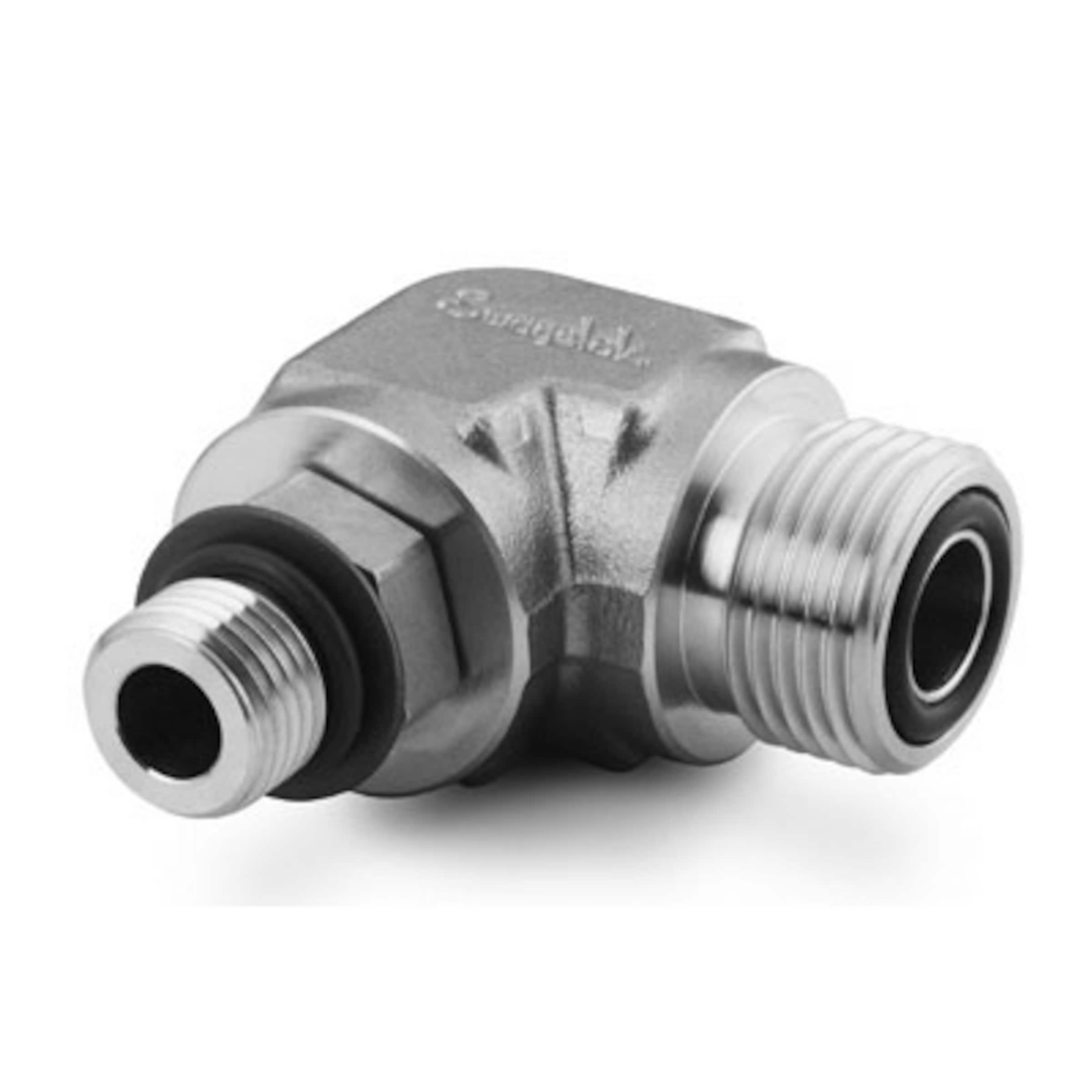 316 Stainless Steel VCO O-Ring Face Seal Fitting, Male SAE/MS ...