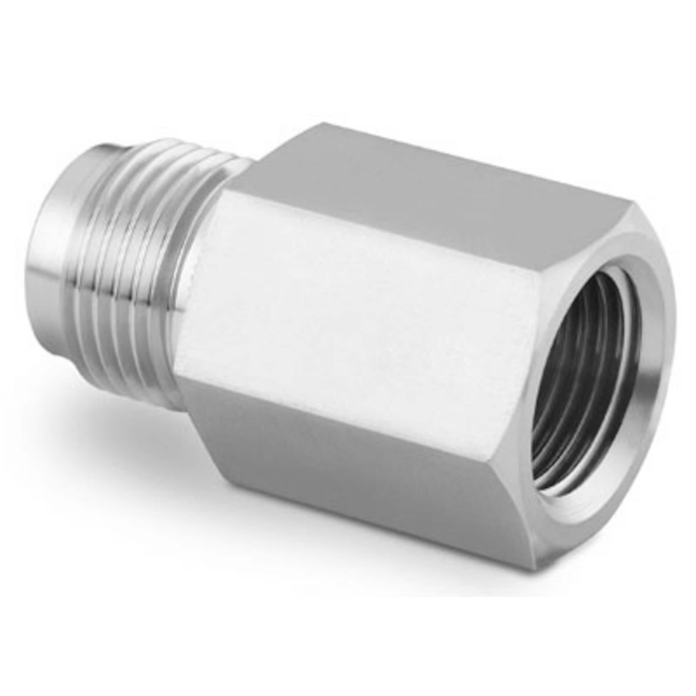 316 Stainless Steel VCR Face Seal Fitting, Female NPT Connector Body, 1 ...