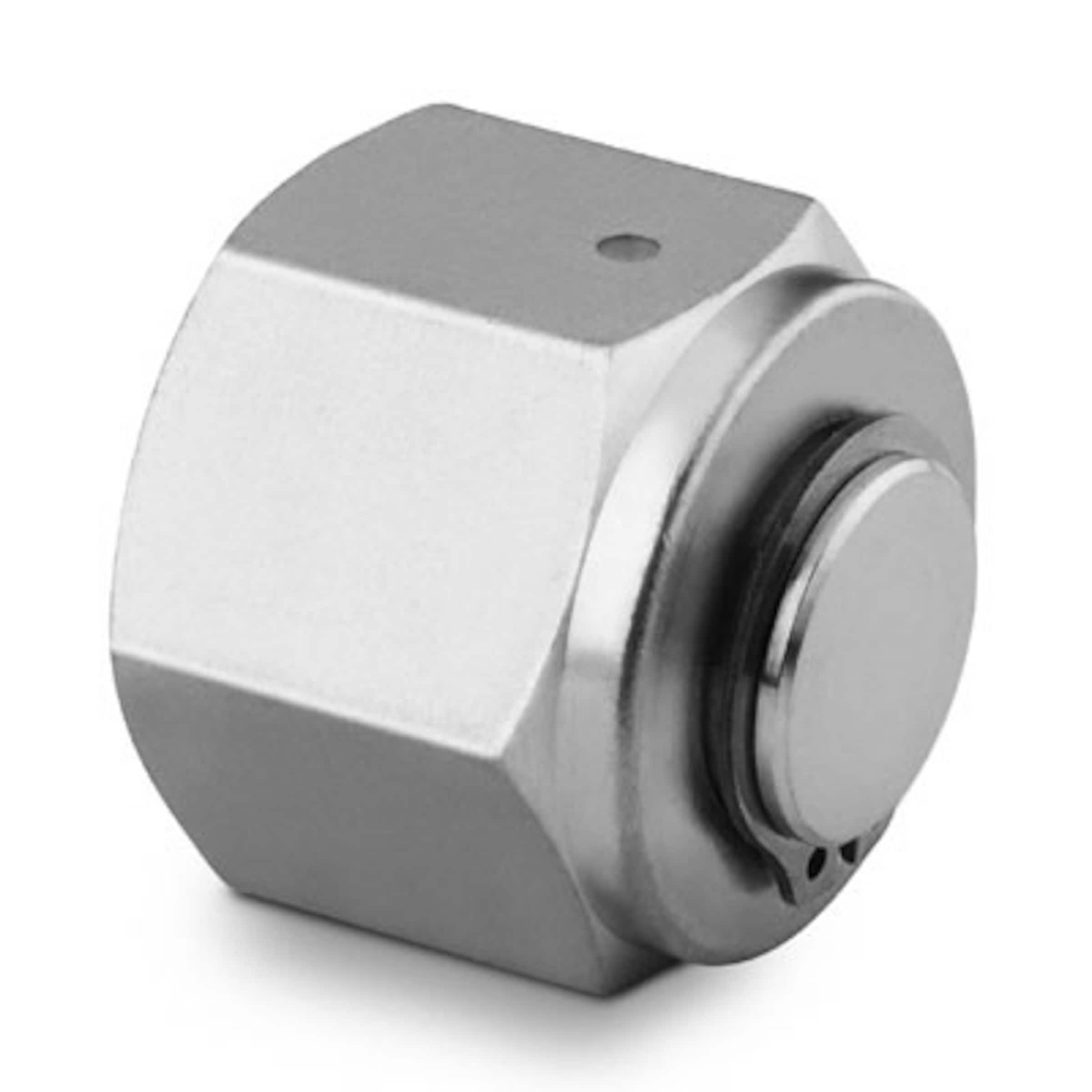 316 Stainless Steel VCR Face Seal Fitting, 1/4 in. Cap | Swagelok