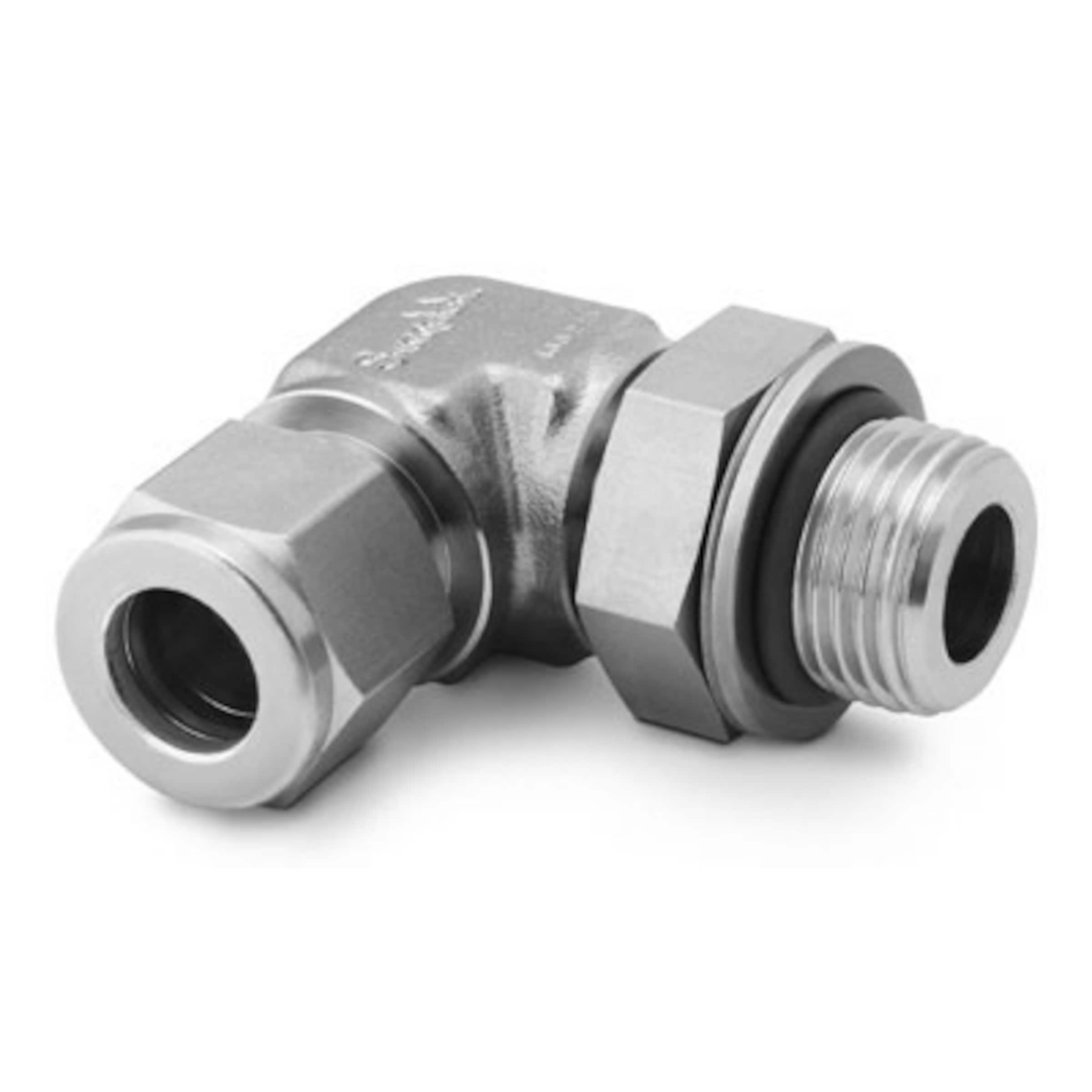 Stainless Steel Swagelok Tube Fitting, Positionable Male Elbow, 1/4 in ...