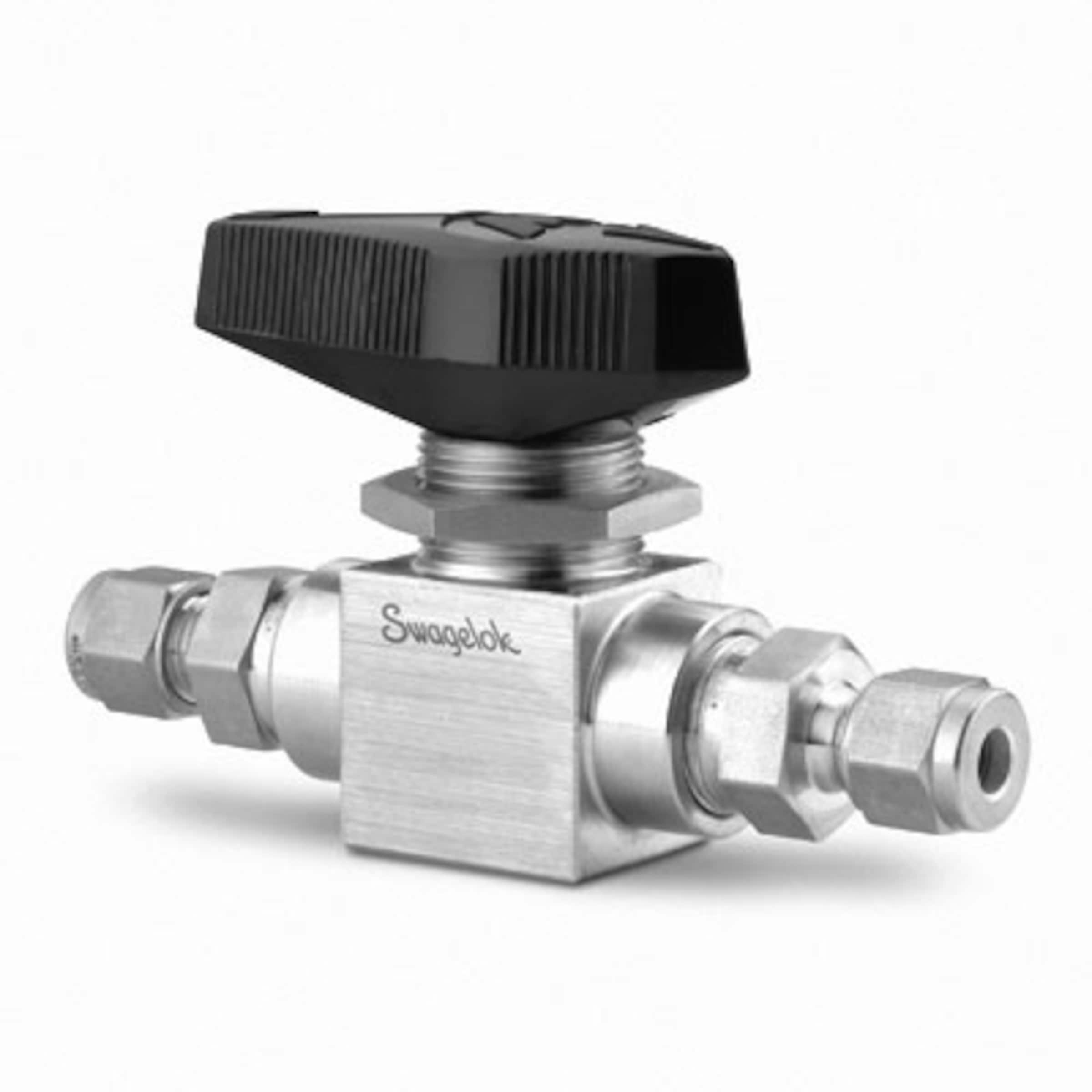 Stainless Steel 3-Piece High Pressure Ball Valve, PCTFE Seats, 8 mm ...