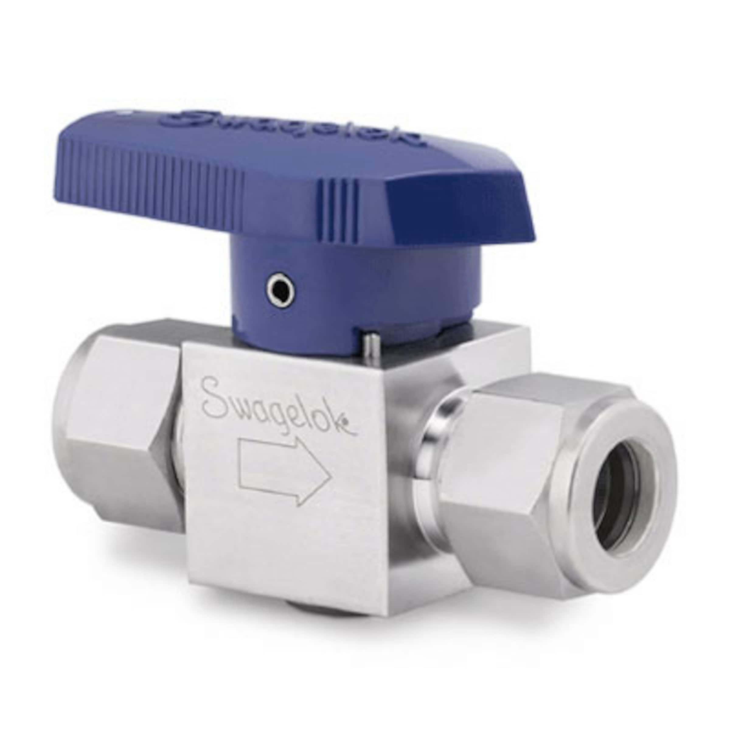 Stainless Steel Quarter Turn Instrument Plug Valve, 1/2 in. Swagelok ...