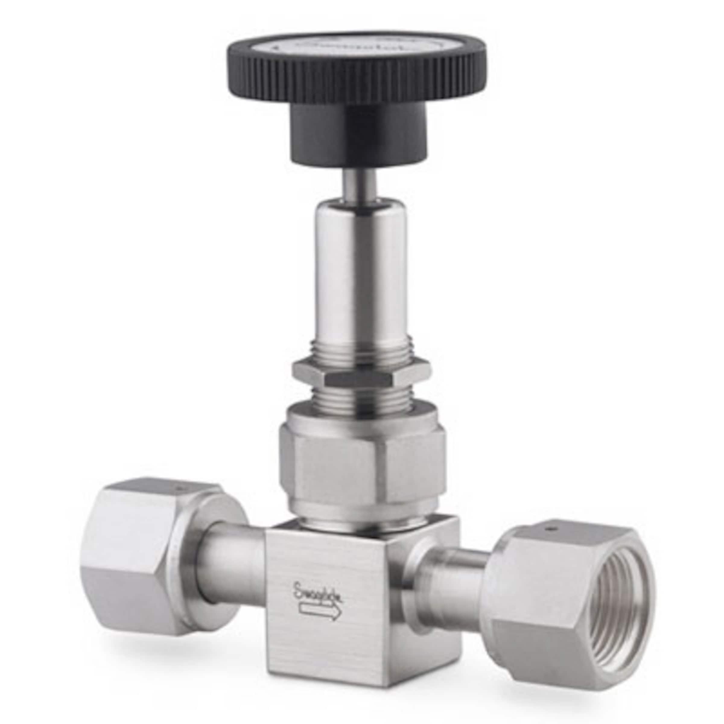 316L Stainless Steel High Purity Bellows Sealed Valve, 1/2 in. Female ...