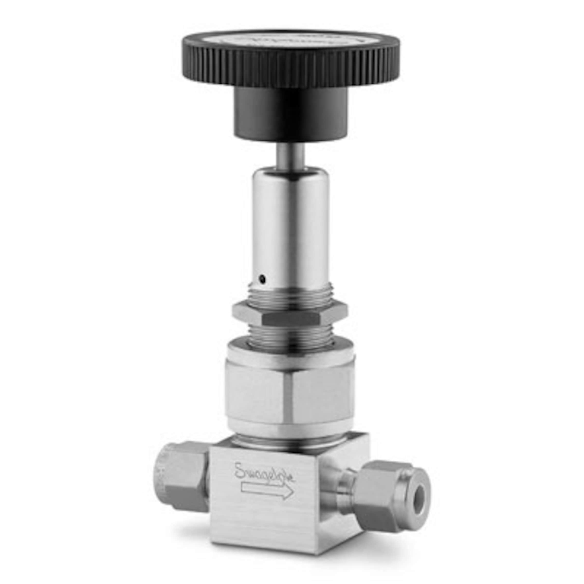 316L Stainless Steel High Purity Bellows Sealed Valve, 1/4 in. Swagelok ...