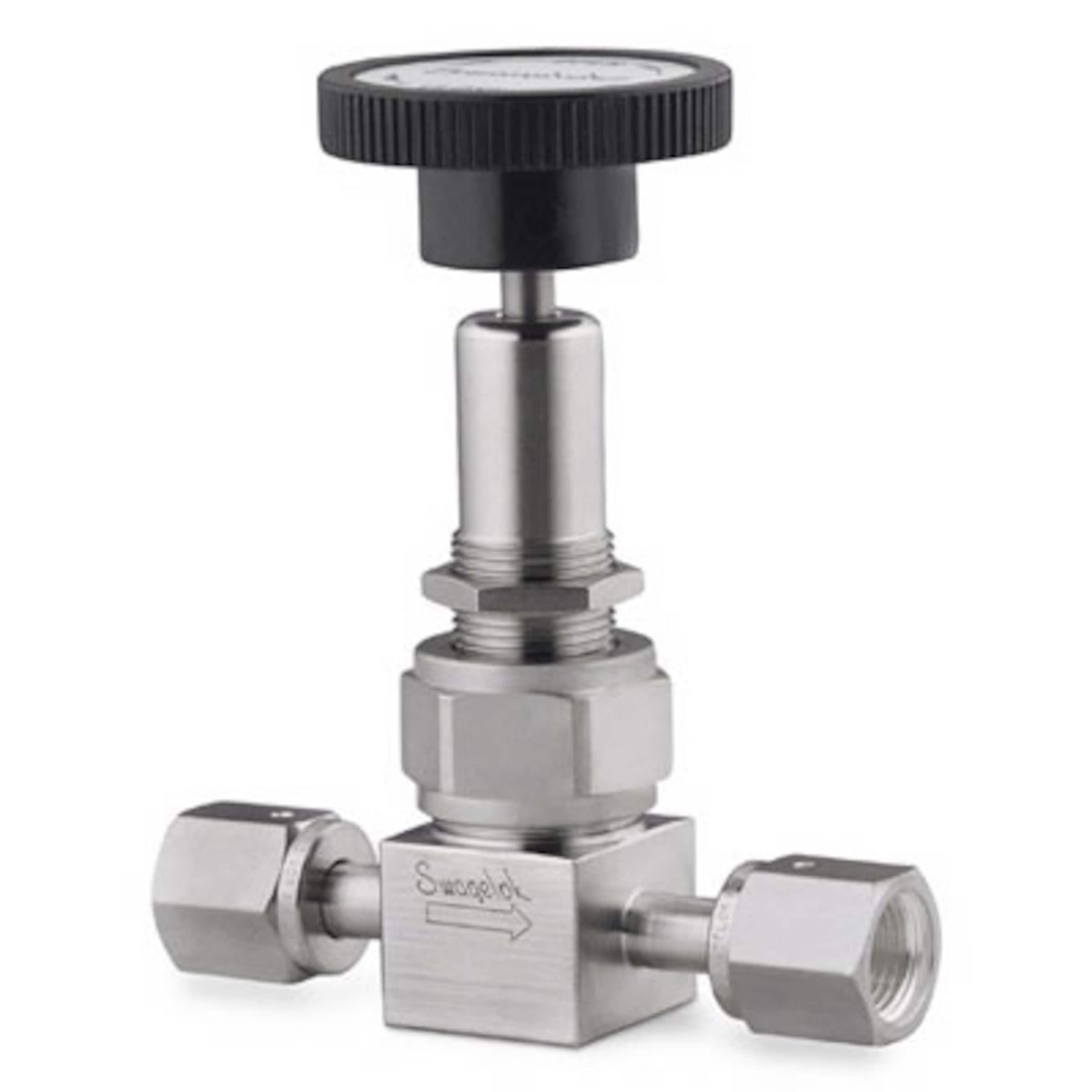 316L Stainless Steel High Purity Bellows Sealed Valve, 1/4 in. Female ...