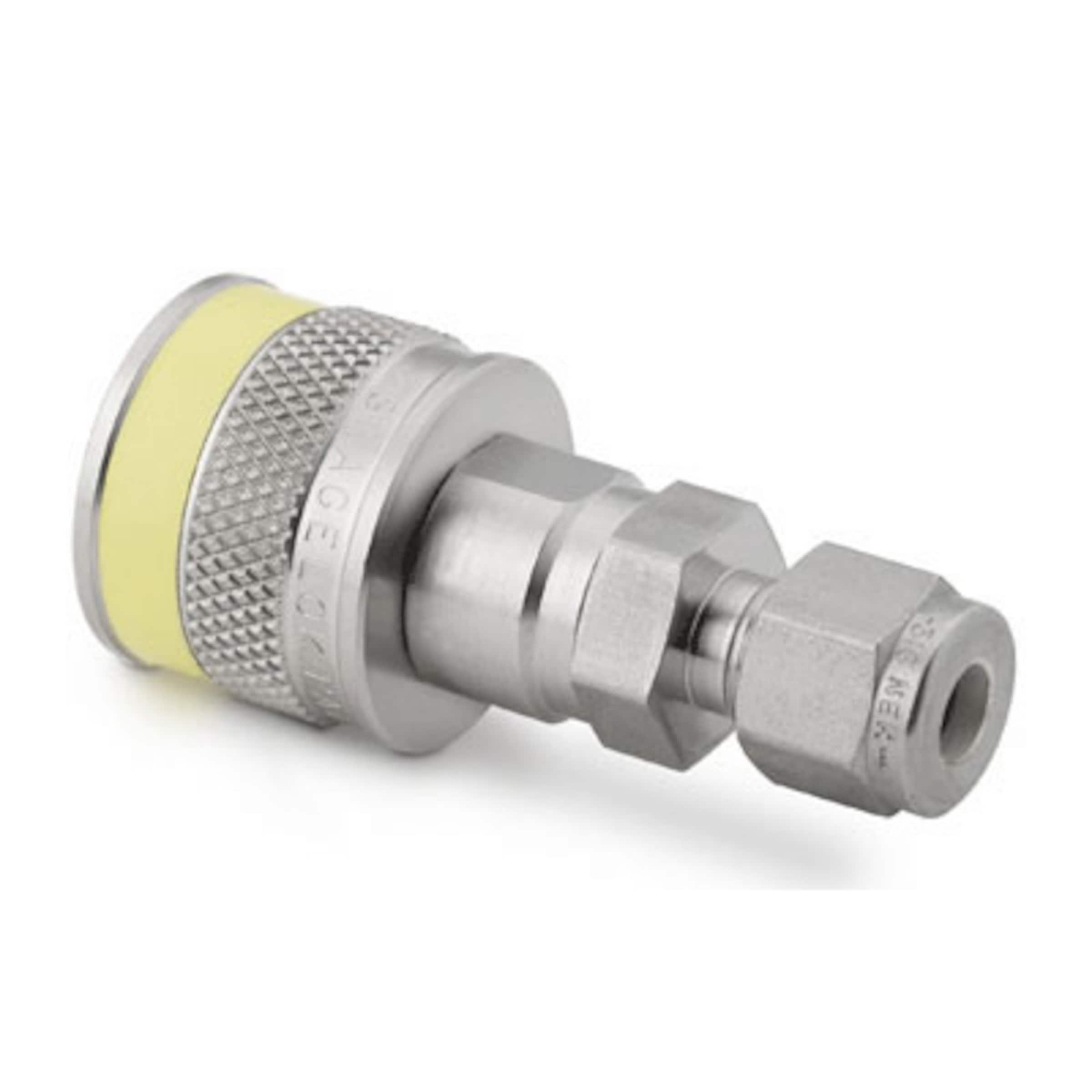 Stainless Steel Instrumentation Quick Connect Body, 0.2 Cv, 1/4 in ...