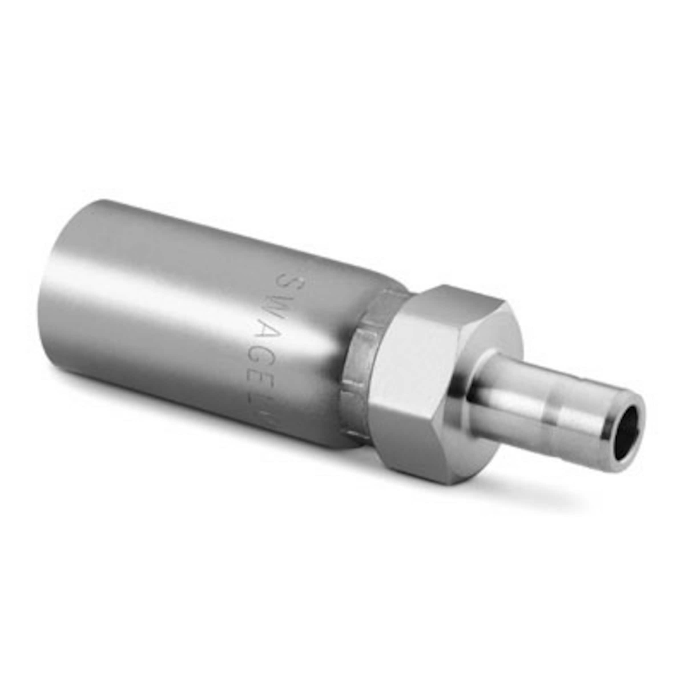 Thermoplastic Hose End Connection, 1/4 in. Stainless Steel Tube Adapter ...
